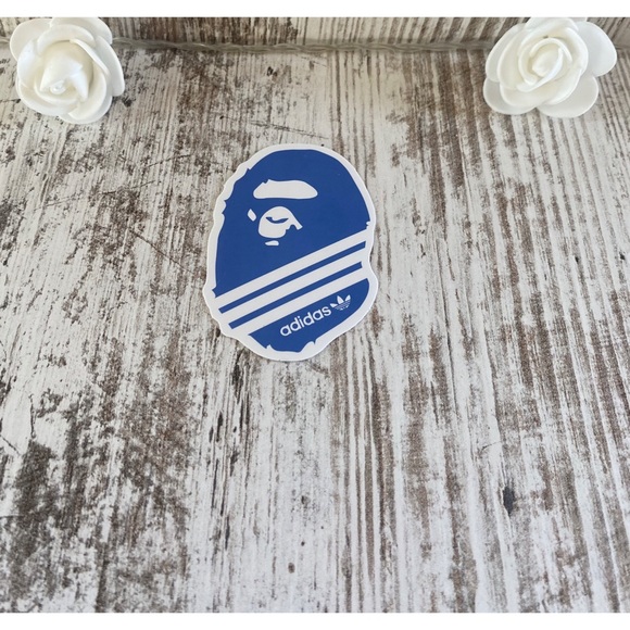 Bape | Design | Brand New Bape X Adidas Sticker | Poshmark